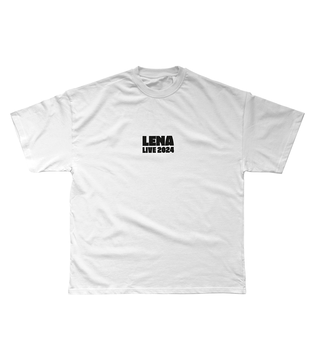LENA – Loyal to myself CD + Tour T-Shirt neue Termine weiß – THE LENA SHOP